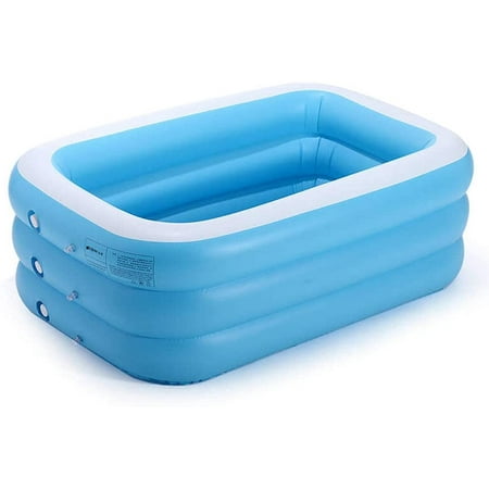 Inflatable Swimming Pools Family Lounge Pool for Adults Kids, Outdoor ...