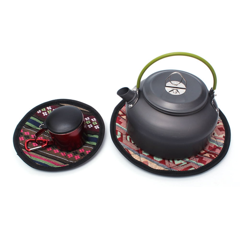 UDIYO 1 Pc Random Color Style Ethnic Round Heat Resistant Pot Holder ...