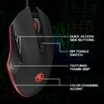 ENHANCE Infiltrate Computer Gaming Mouse - Multi-Color RGB LED Lighting ...
