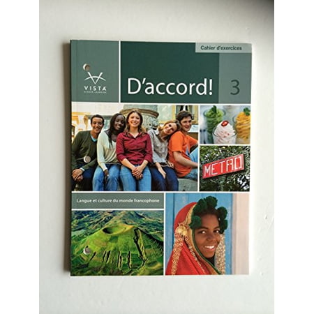 D' Accord!, Level 3 Cahier de Exercices | Walmart Canada