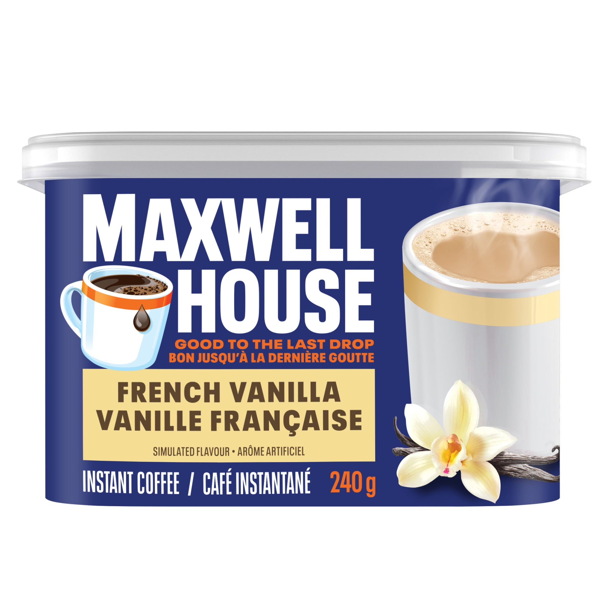 Click here for Maxwell House Café French Vanilla Flavoured Instan... prices