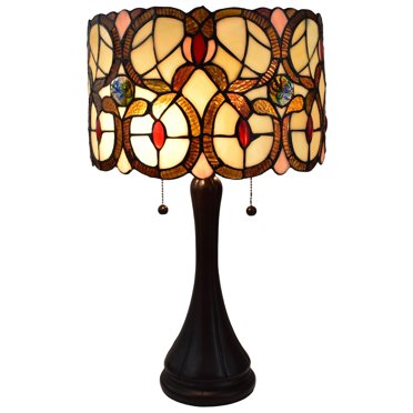 Tiffany Style Mission Mini Table Lamp - 15" Tall - Walmart.com
