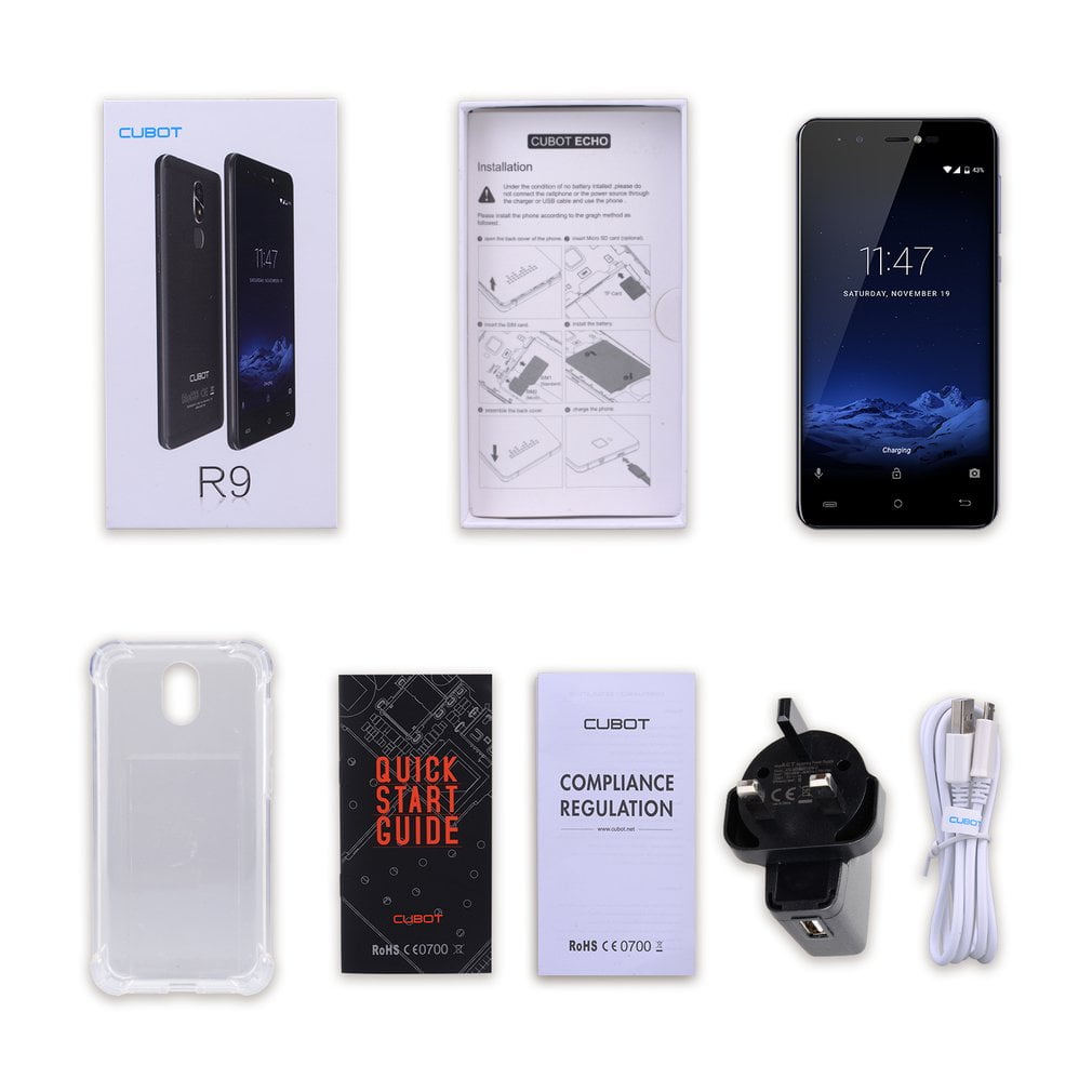 CUBOT R9 5.0 Inch Display Dual SIM Quad Core Smartphones 2GB+16GB 13 ...