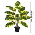 Simulated Indoor Plant (25.6 Inch), Lifelike Artificial Desk Foliage ...