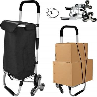 Foldable Utility Cart with Durable Heavy Duty Plastic Telescoping ...