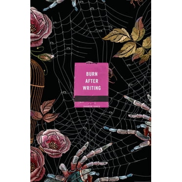 Burn after Writing (Floral) (Paperback) - Walmart.com