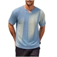 Ceisia Men's Solid Color Relaxed Loose Heavyweight Textured Short ...