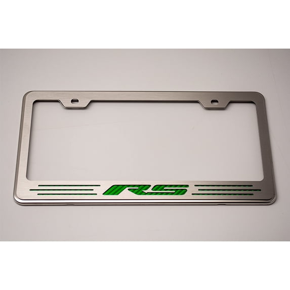 American Car Craft; Camaro License Plate Frame with "RS" Lettering ...
