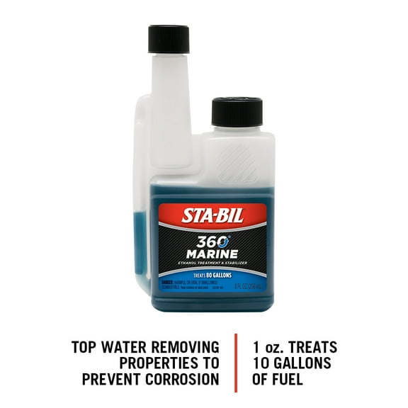 STA-BIL 360 Gasoline Additive: 32oz Ethanol Treatment & Fuel Stabilizer ...