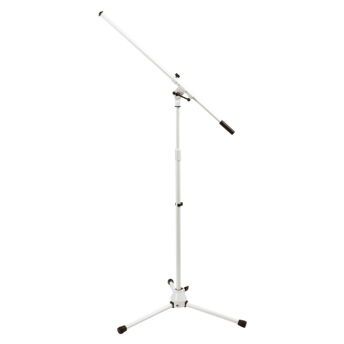 On-Stage MS7801W Euro Boom Microphone Stand (White) - Walmart.com