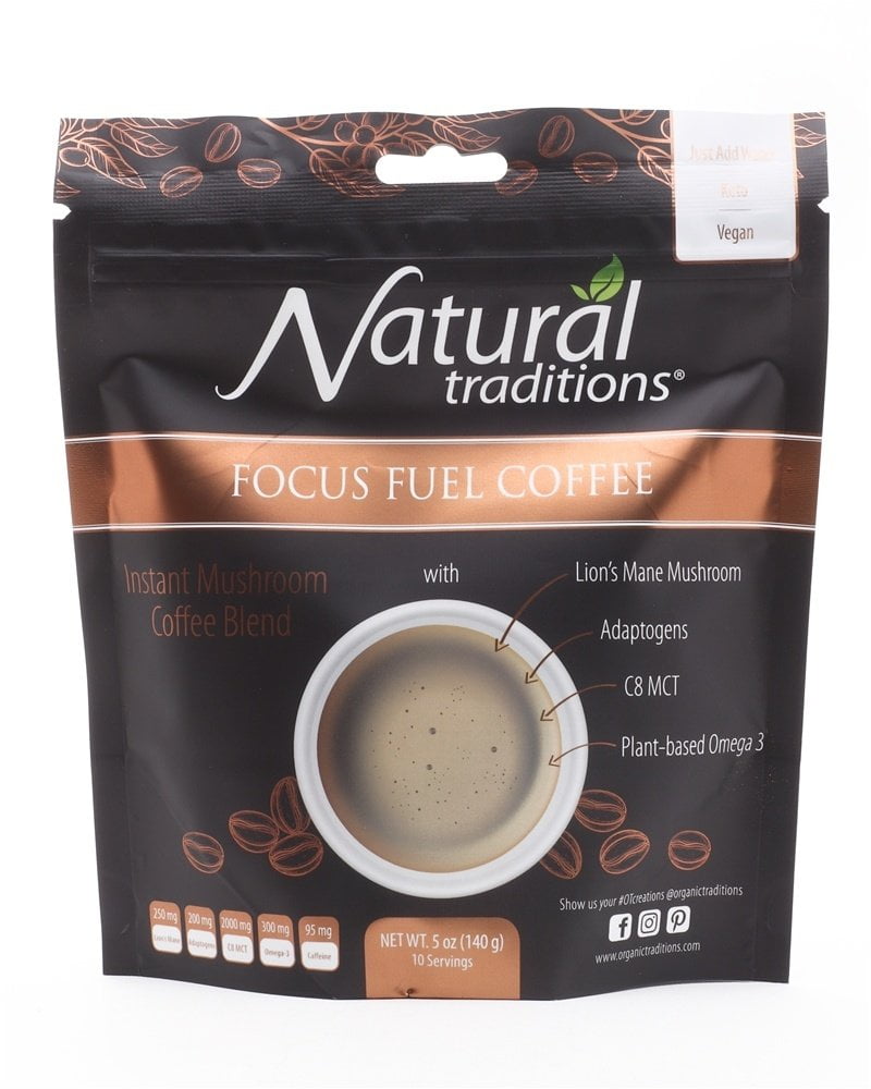 Organic Traditions - Focus Fuel Coffee Drink Mix - 5 oz. - Walmart.ca