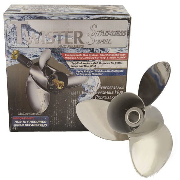 Michigan Wheel Twister Boat Propeller 223034 | LH 15 1/4 x 19P ...