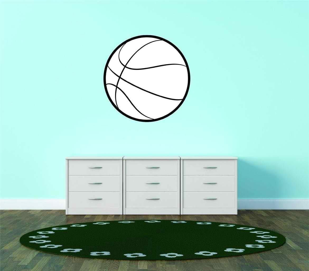 Custom Decals - Prices Reduced Basketball Men Sports Ball Vinyl Wall ...