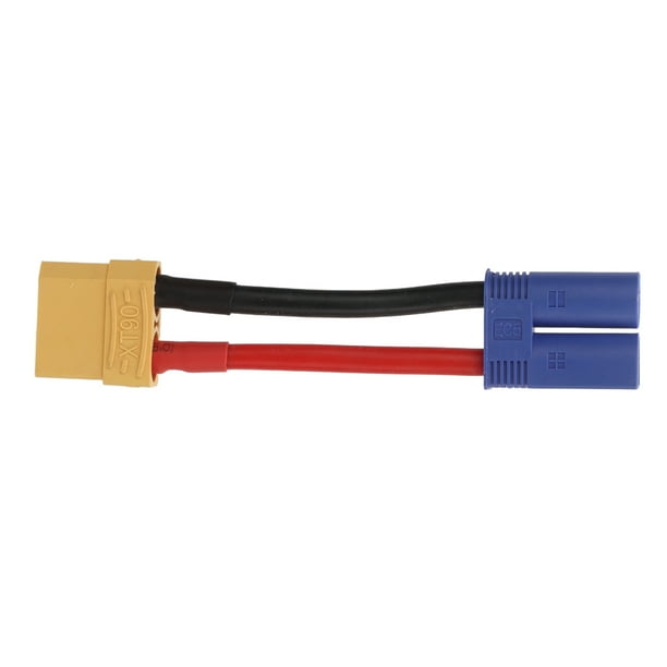 Cable XE, adaptador XT90 hembra a EC5 XE con cable AWG Cable conector para automóvil RC Salida ...