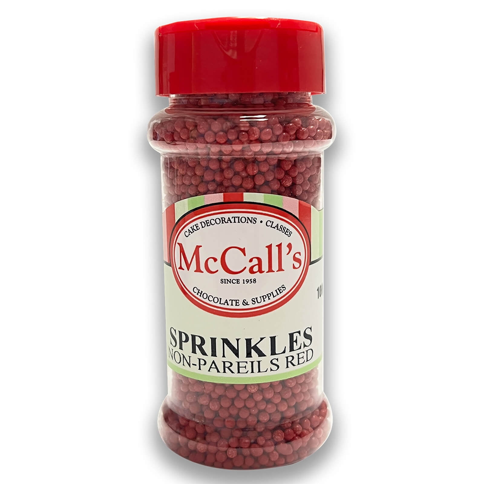 Click here for Sprinkles Non Pareil Red 100 G 100 G prices