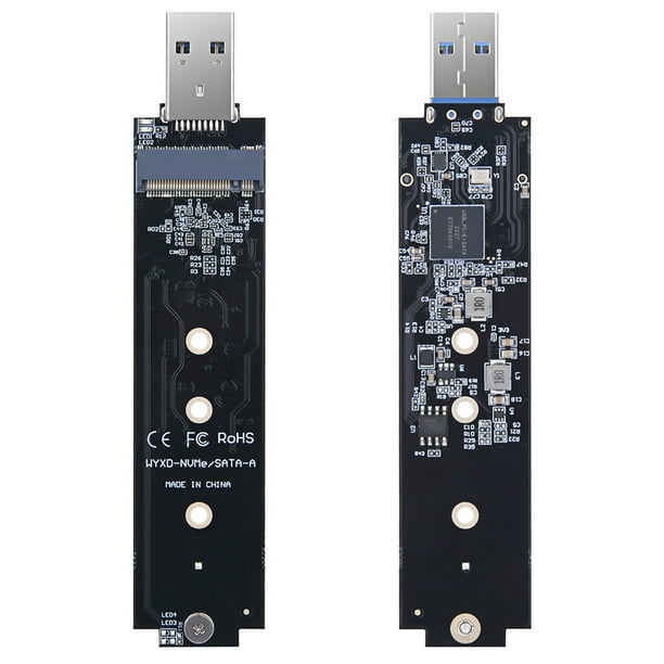 Ndcxsfigh Adaptateur SSD M.2 SSD SATA/NVMe Vers USB 3.1 Pour Série 970 960 | Bodega Aurrera en línea