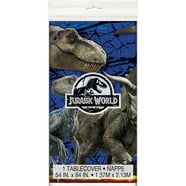 Plastic Jurassic World Table Cover, 84" x 54" - Walmart.com