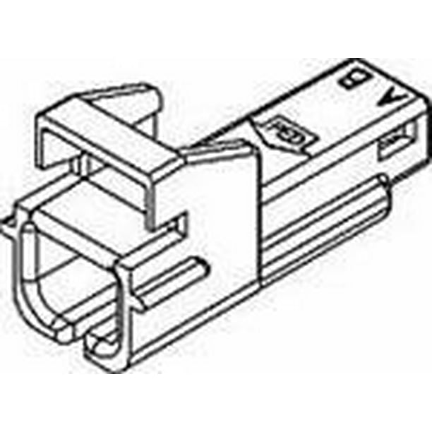 Automotive Connectors 2P MALE BLACK 150 SERIES 14 AMPS (10 pieces ...