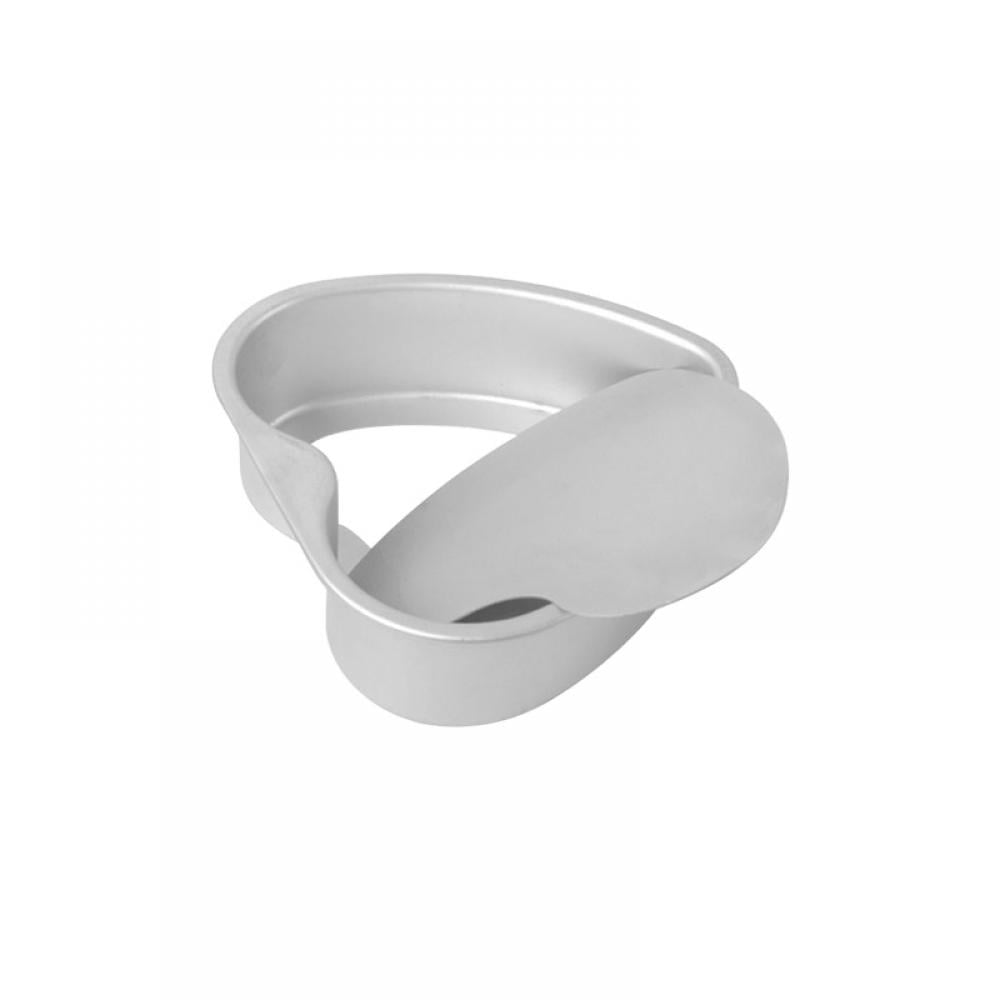 Thickened Heart-Shaped Straight Solid Bottom Mold Cake Mold Anodized ...