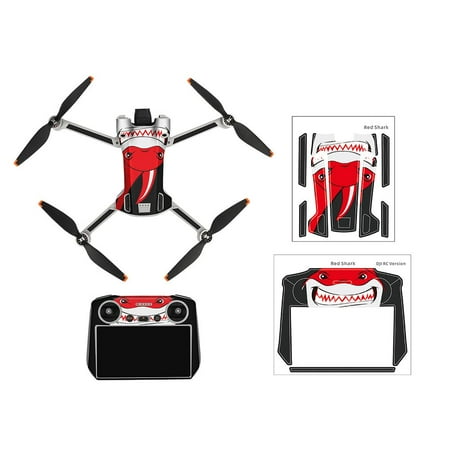 Drone Stickers Set Waterproof Skins Sticker Compatible for DJI Mini 3 ...