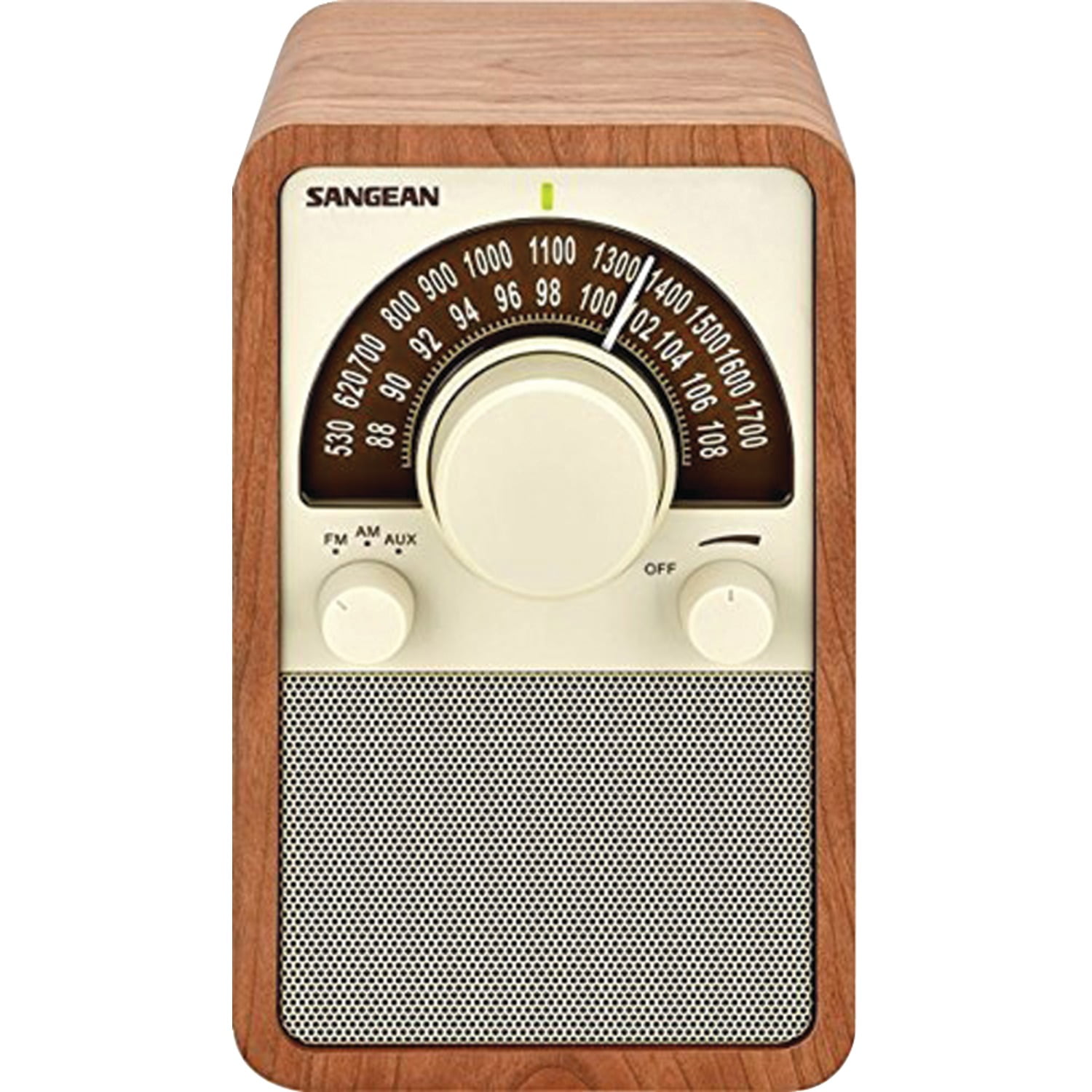 WR-15WL AM/FM Tabletop Radio (Walnut) - Walmart.com