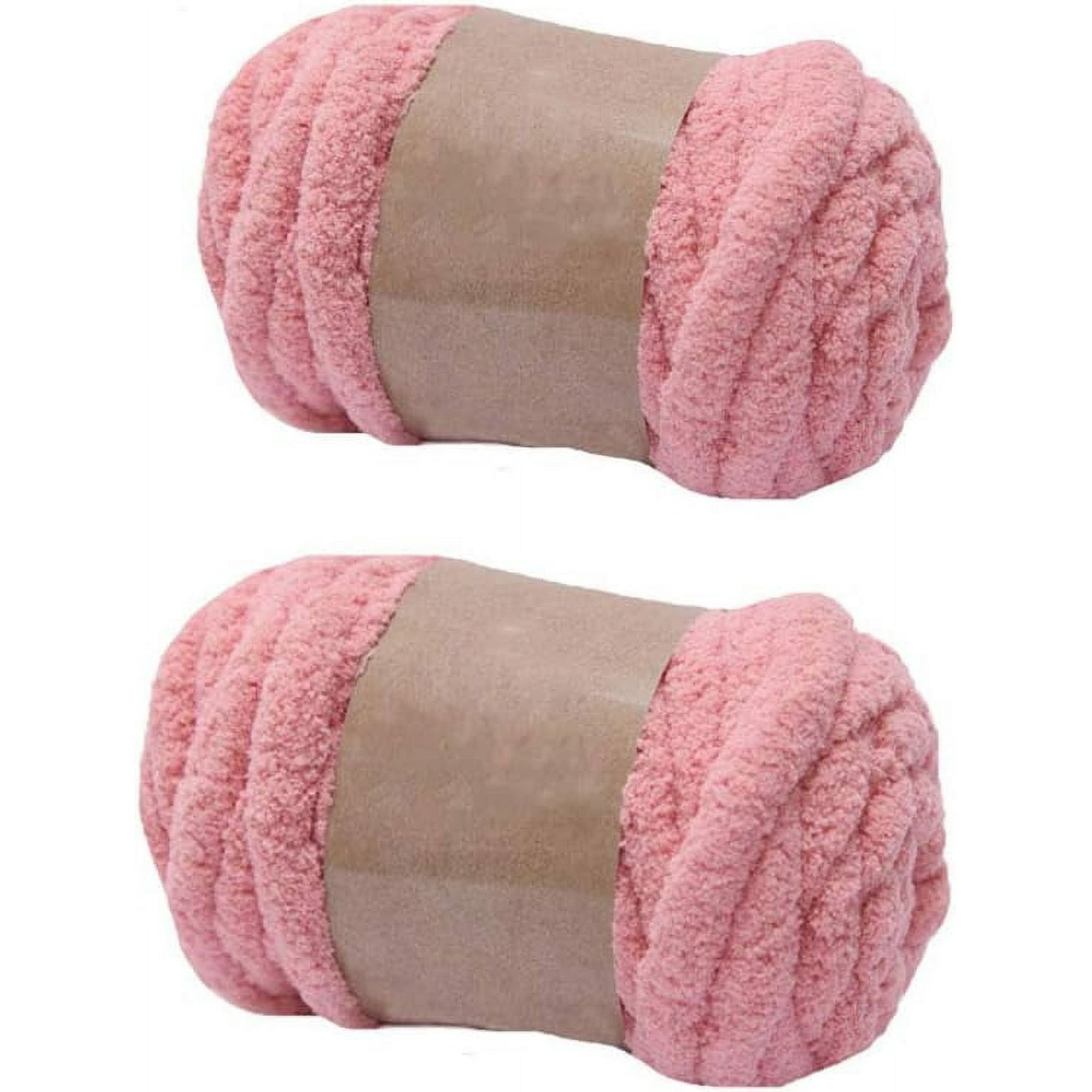 Click here for Oruyrop 2-Pack Bulky Super Chunky Chenille Yarn Bl... prices