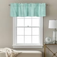 Abstract Teal Valances for Windows Rustic Farmhouse Minimalist Teal ...