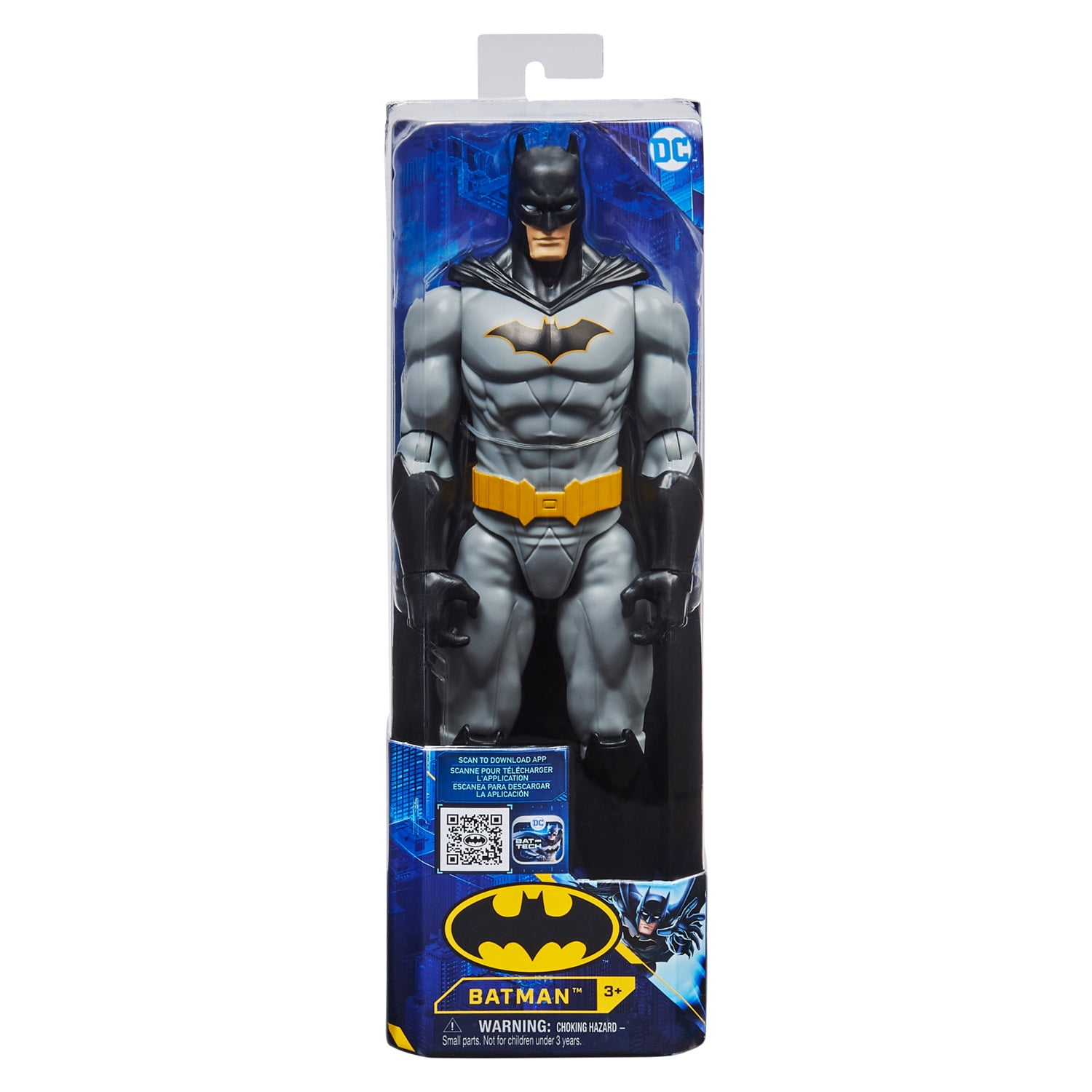 Batman 12-inch Action Figure (Black Suit) - Walmart.com