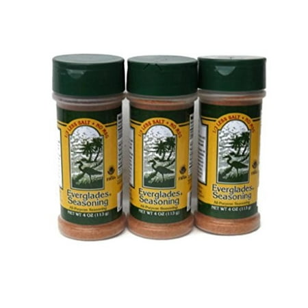 Everglades All-Purpose Less Salt Seasoning, 4 oz - Walmart.com
