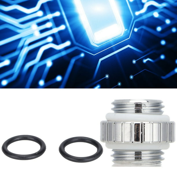 Compression Fitting G1/4, Inner Hex M8 Fixed Electroplating Water ...