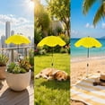 Cadancy Outdoor Plants Umbrella Adjustable Height for Garden Patio ...
