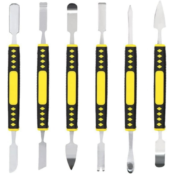 Metal Crowbar 6-Piece Set Metal Crowbar Set Repair Tools Mini Multi ...