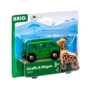 BRIO World Wooden Railway Train Set - Clever Crane Wagon - Ages 3 ...
