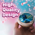 30x Blue Fantasy World Cupcake Toppers – Edible Happy Birthday Décor ...