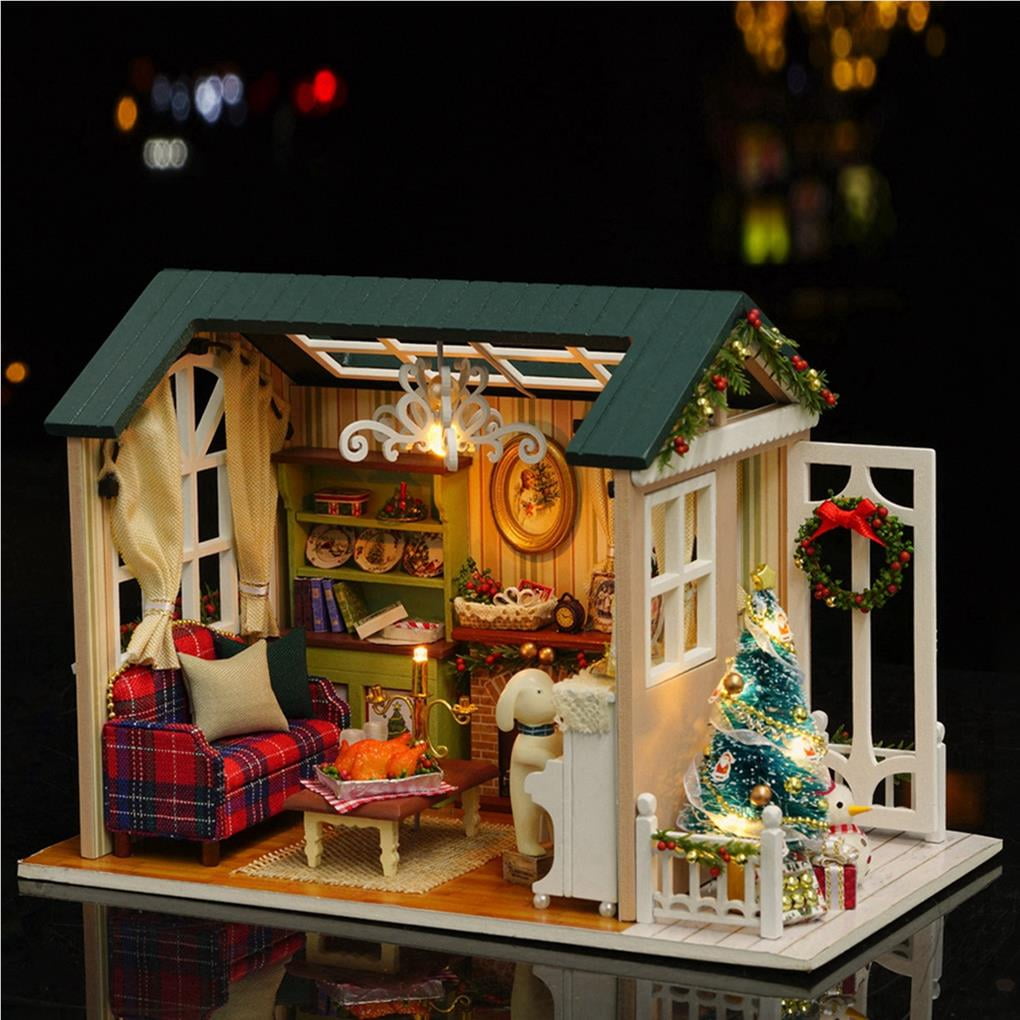 Click here for Freer Kids Diy Miniature Wooden House Toy Furnitur... prices
