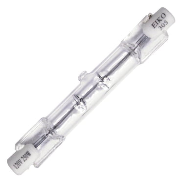 R7S Halogen Linear Light Bulb 100W/150W/500W 78mm/118mm Double Ended AC ...