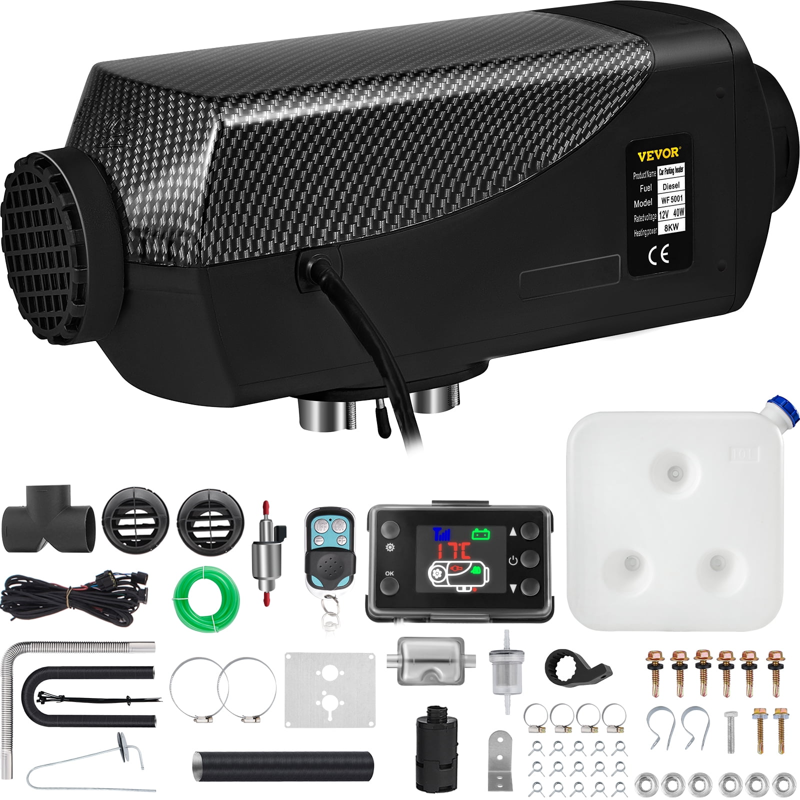 Click here for Vevor Diesel Heater 12v 8kw diesel Air Heater With... prices