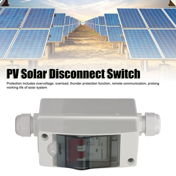 RV Breaker Box,PV Solar Disconnect Switch PVDC Disconnector Solar ...