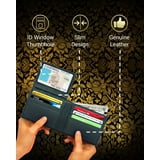 Access Denied Genuine Leather Bifold Wallet, Flip-Up ID Window, RFID ...