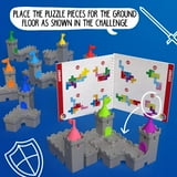 SmartGames Tower Stacks Castle Building Game with 80 Challenges for ...