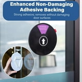 MODANU Privacy Status Spinner, 6 Options Office Door Sign, 15cm Black ...