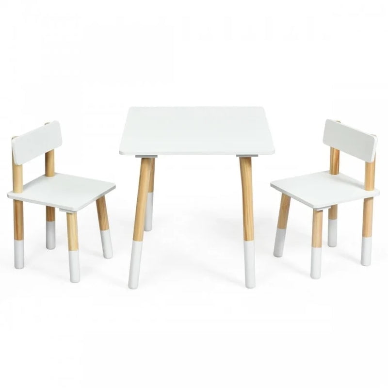 Click here for Proxxi Kids Wooden Table And 2 Chairs Set prices