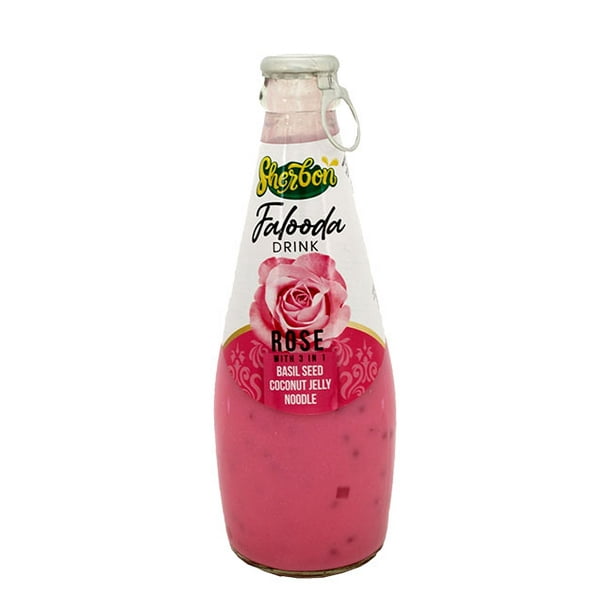 Sherbon Falooda Drink With Rose Flavor Halal Natural 290Ml - Walmart.ca