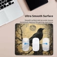 Crow Raven Vintage Mouse Pad Non-Slip Rubber Gaming Mousepad Rectangle ...