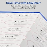 Avery Shape Labels, Oval, 2" x 3-1/3", Paper, Glossy White, Laser ...