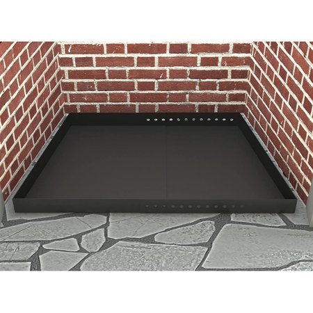 Hantdan Adjustable Fireplace Tray, Expandable Ash Pad for Ash ...