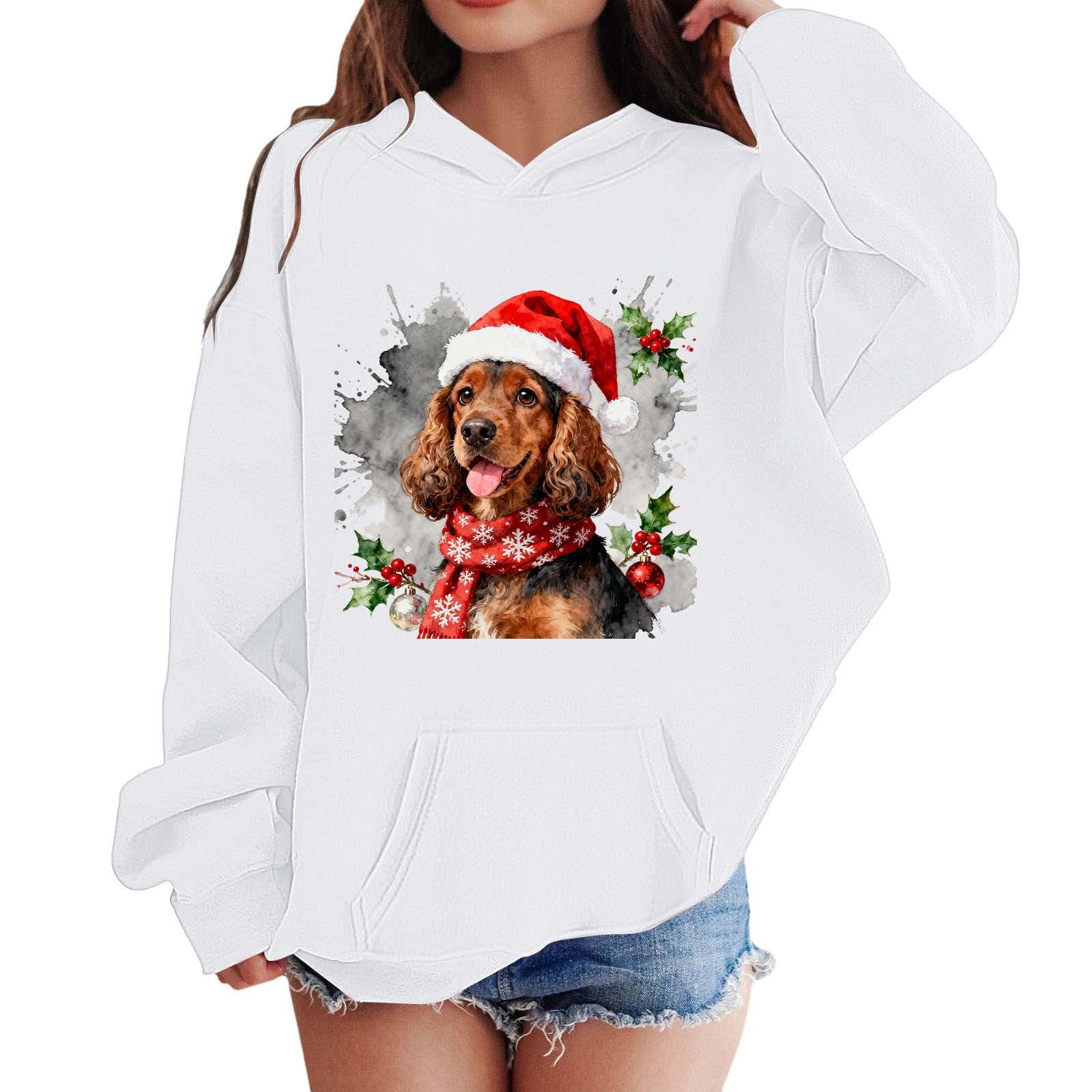 Click here for Pmvfhde Girls Hoodies & Sweatshirts Print Girls Ho... prices