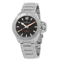 Hamilton Khaki Navy Automatic Black Dial Stainless Steel Men's Watch ...