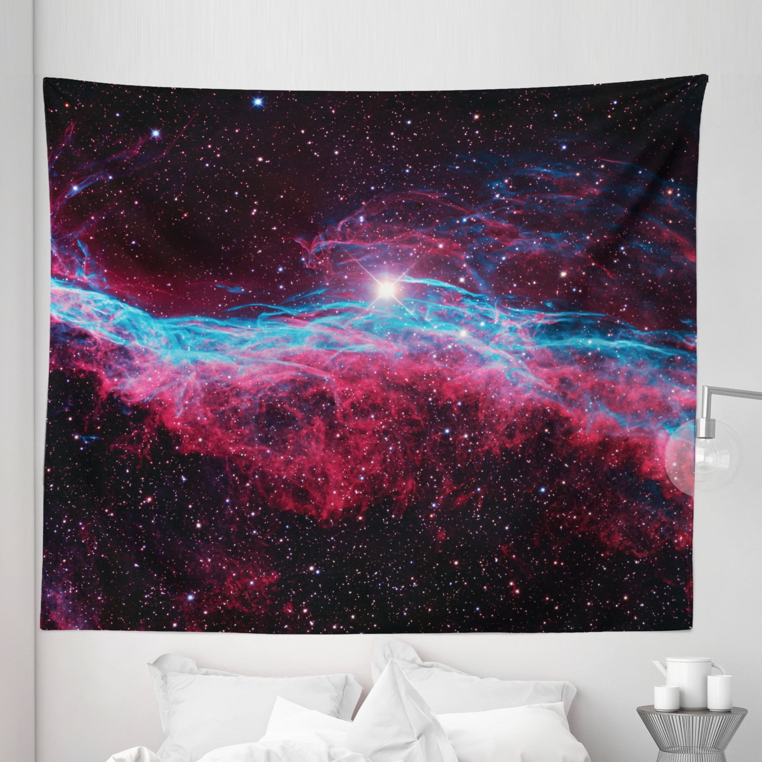 Nebula Tapestry, Science Cosmos Outer Space Galaxy Print Universe Stars ...