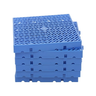 6 Pcs Plastic Pallet for Basement Storage, Waterproof Plastic Pallets ...